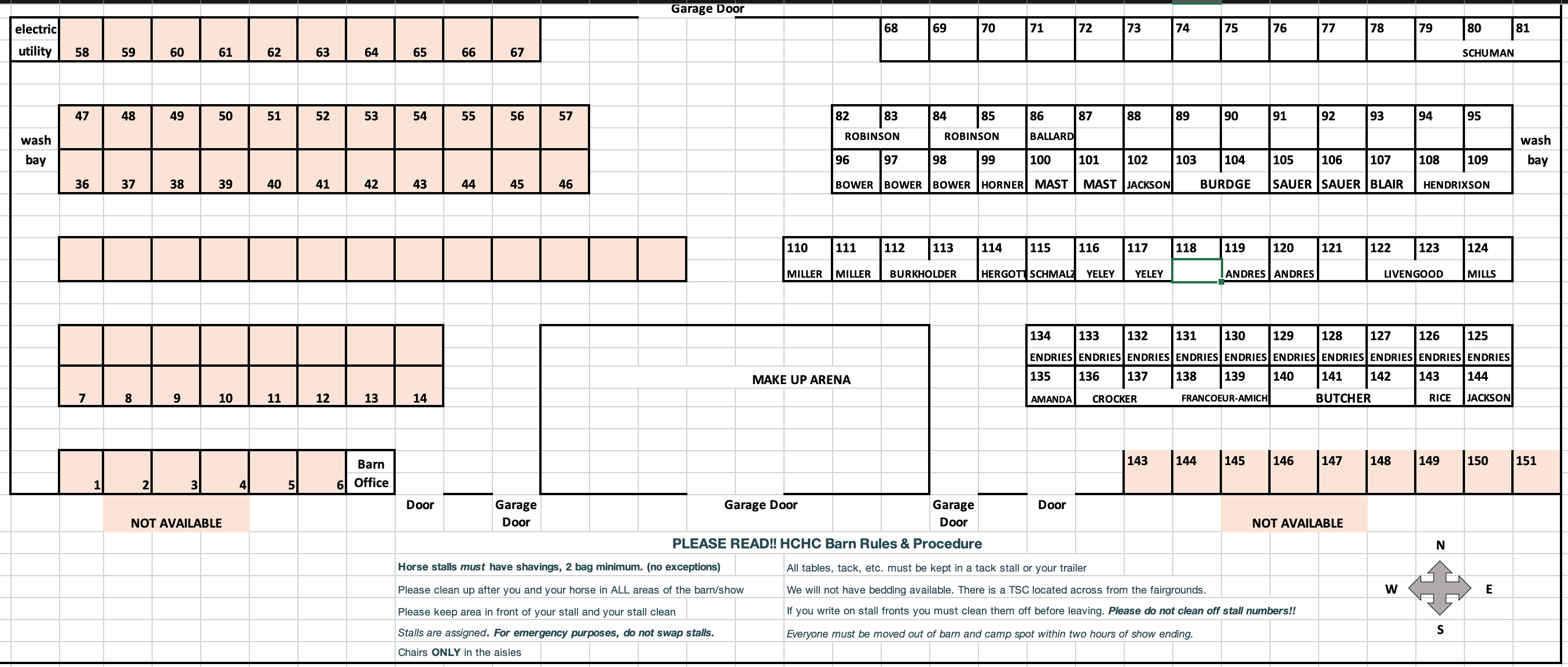 Stalls & Camping | Hendricks County Horseman's Club